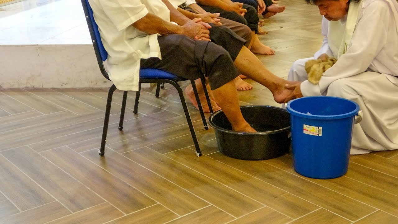Holy Thursday Washing of the feet on the 28th.March 2024 7pm evening ...