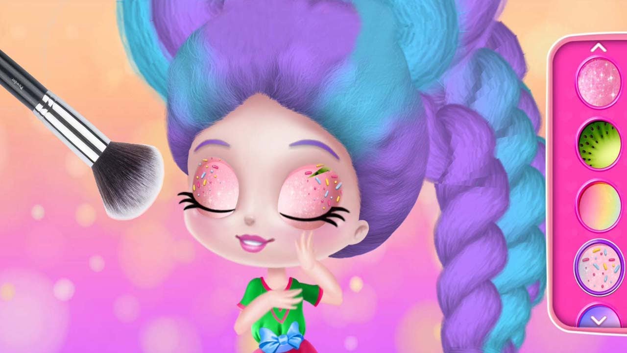 العاب بنات مكياج و العاب أطفال | Game Name Candylocks Hair Salon - YouTube