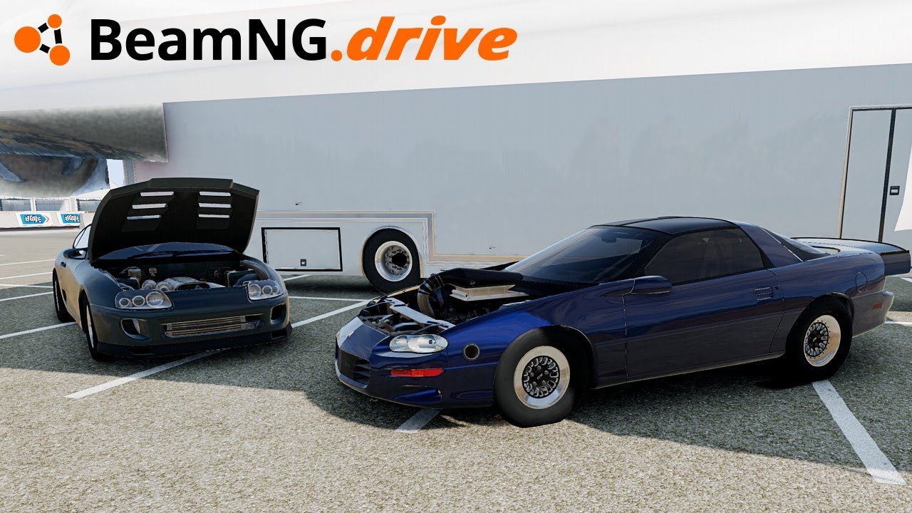 Project Camaro Takes Down MULLET In BeamNG.drive - YouTube