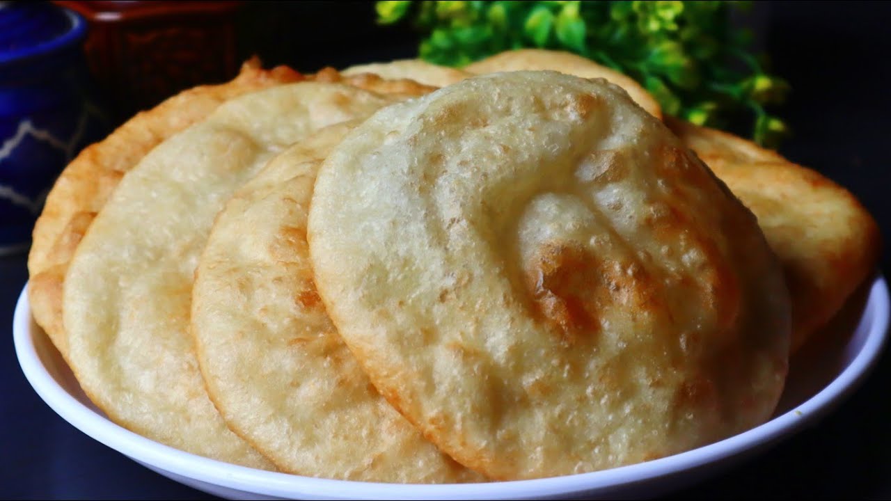 Naan Poori Recipe | Snacks Recipe | Easy Naan Puri Making At Home - YouTube