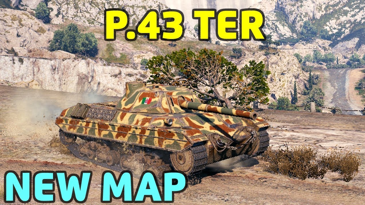 World Of Tanks | P.43 TER - 4400 Damage - 6 Kills - YouTube
