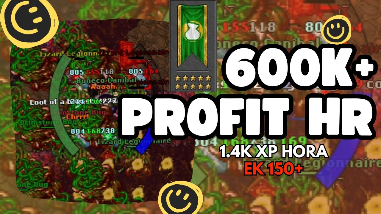 Tibia - EK 150+Aprenda hunt solo no corrupted gardens - YouTube