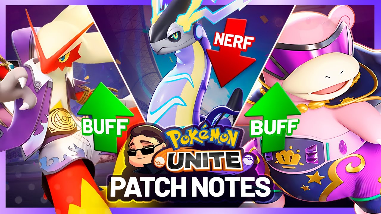 REVOLUCIONARIO! O PRIMEIRO PATCH NOTES OFICIAL! Pokemon Unite Analise ...