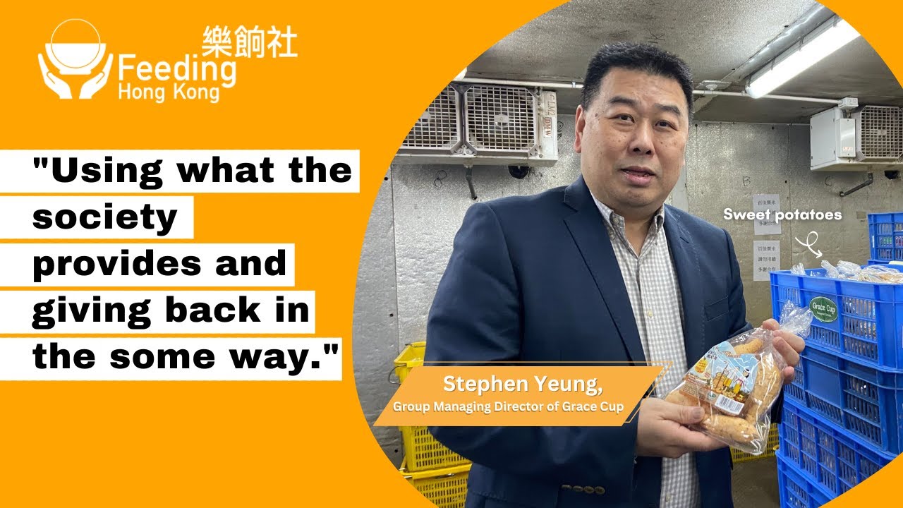 Donating surplus sweet potatoes to Feeding Hong Kong by Grace Cup ...