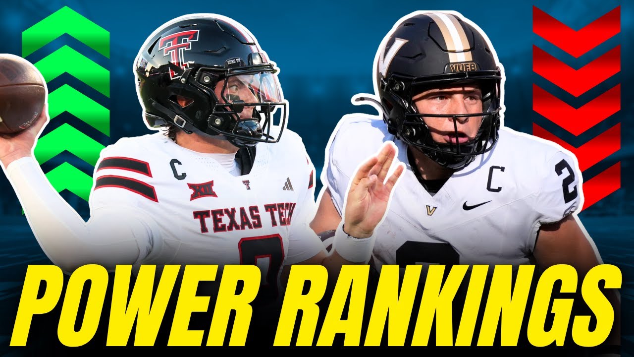 College Football Week 7 Power Rankings - YouTube