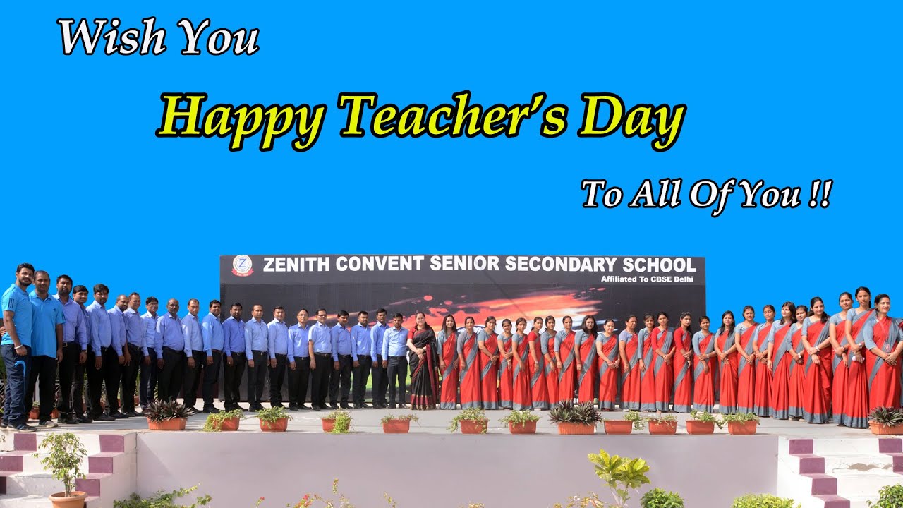 Teachers Day Presentation ( Zenith Convent School ) - YouTube