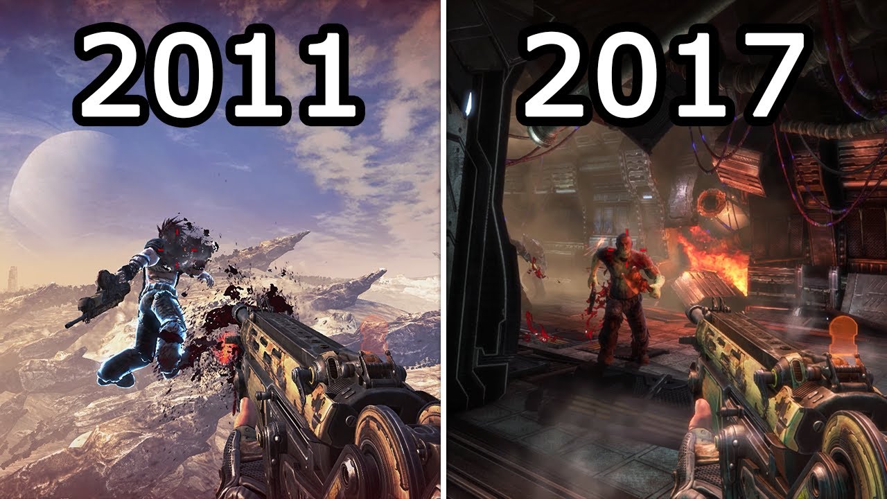Evolution of Bulletstorm (2011-2017) - YouTube