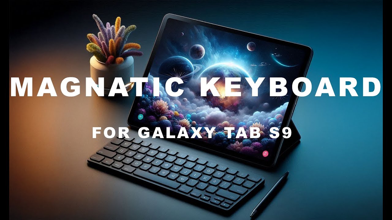 Samsung Galaxy Tab S9 Magnatic Keyboard Cover Unboxing - YouTube
