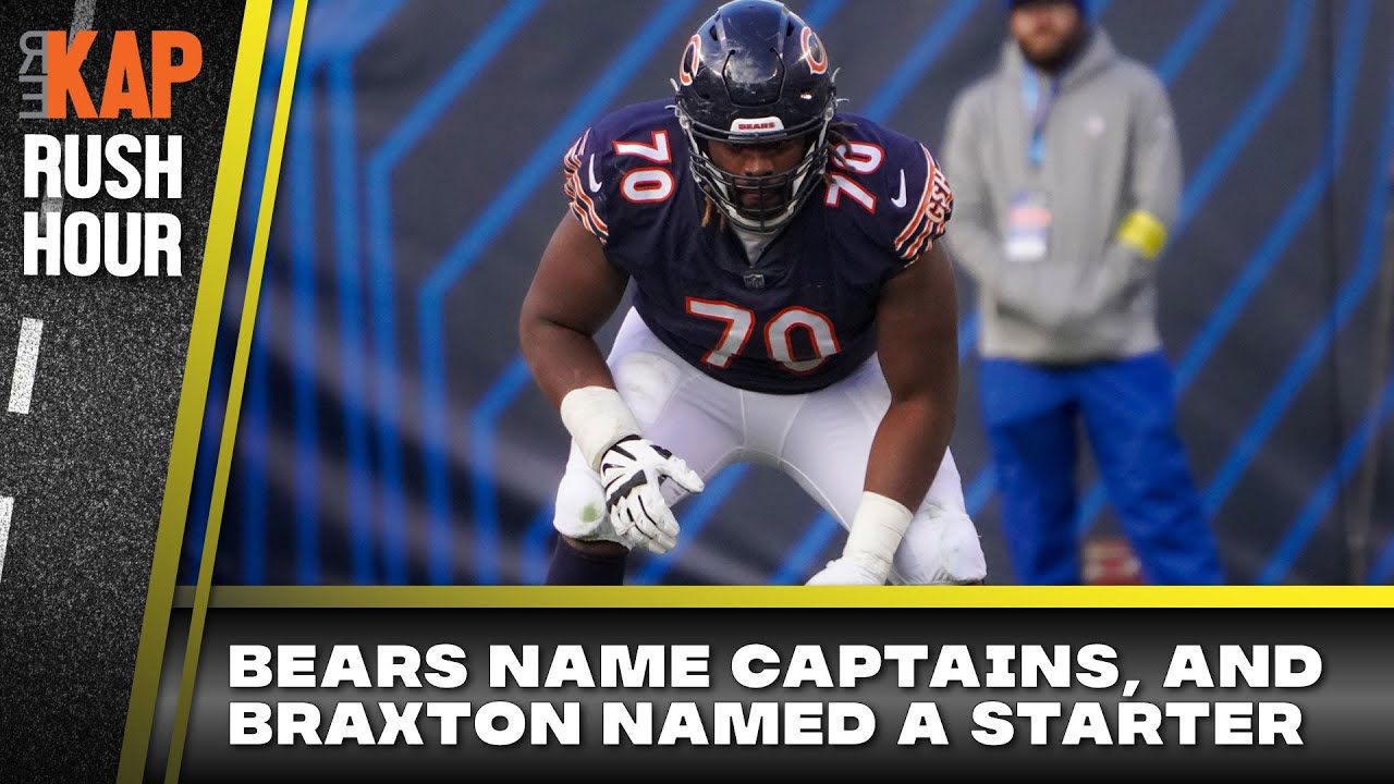 REKAP Rush Hour 🚗: Chicago Bears name captains & Braxton Jones as ...