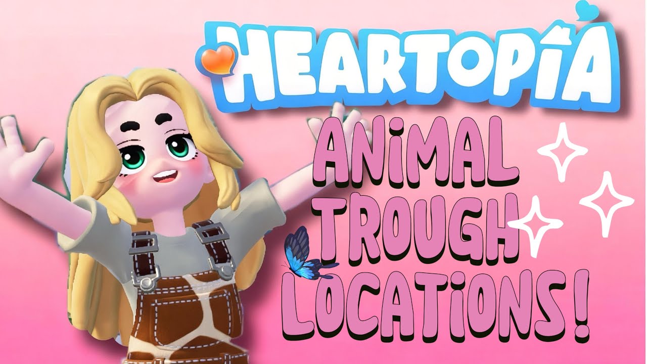 Heartopia Animal Trough Locations|ANIMAL TROUGH TIPS & GUIDE - YouTube