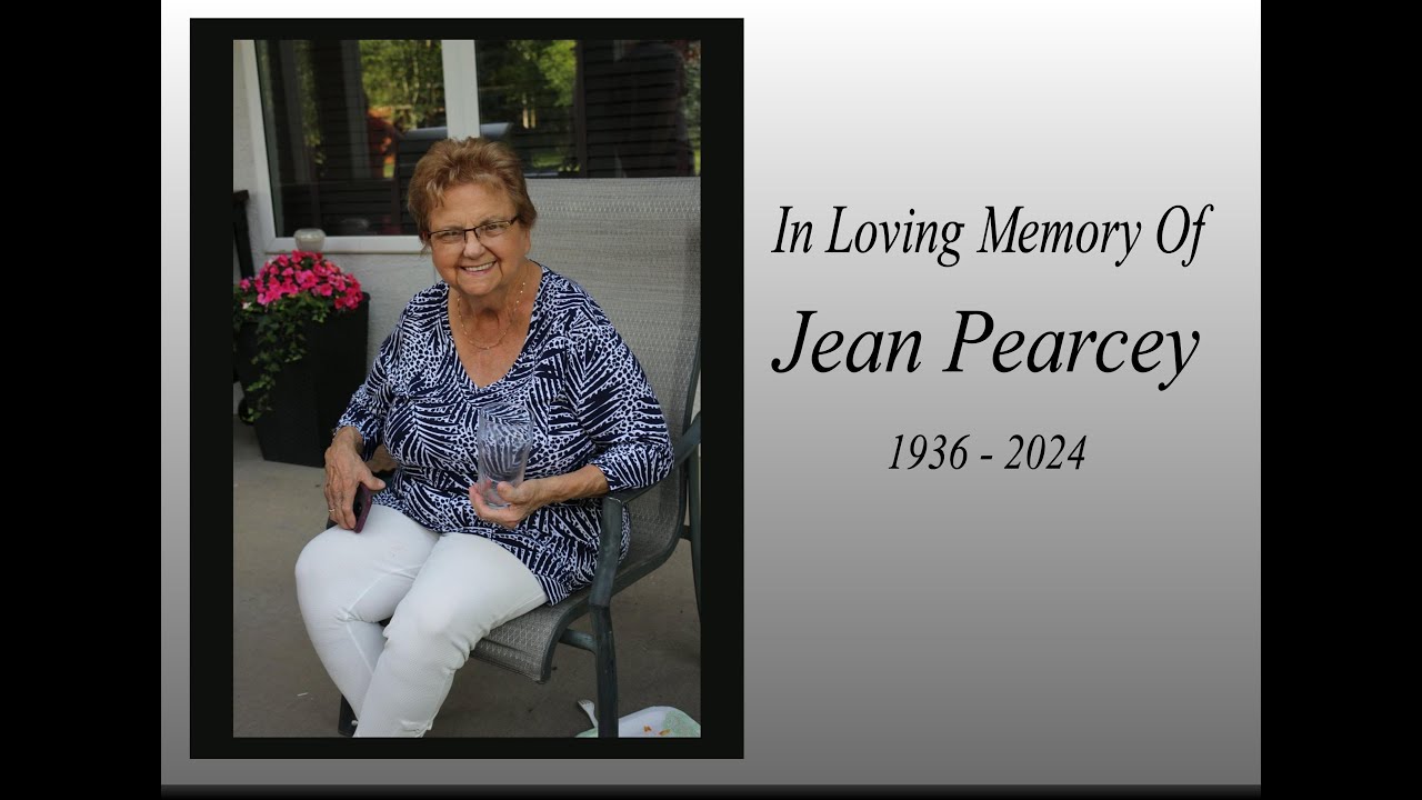 Celebration of Life for Jean Pearcey - YouTube