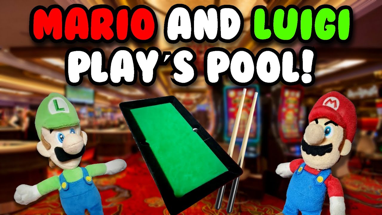 Mario And Luigi Play Pool! AP - YouTube