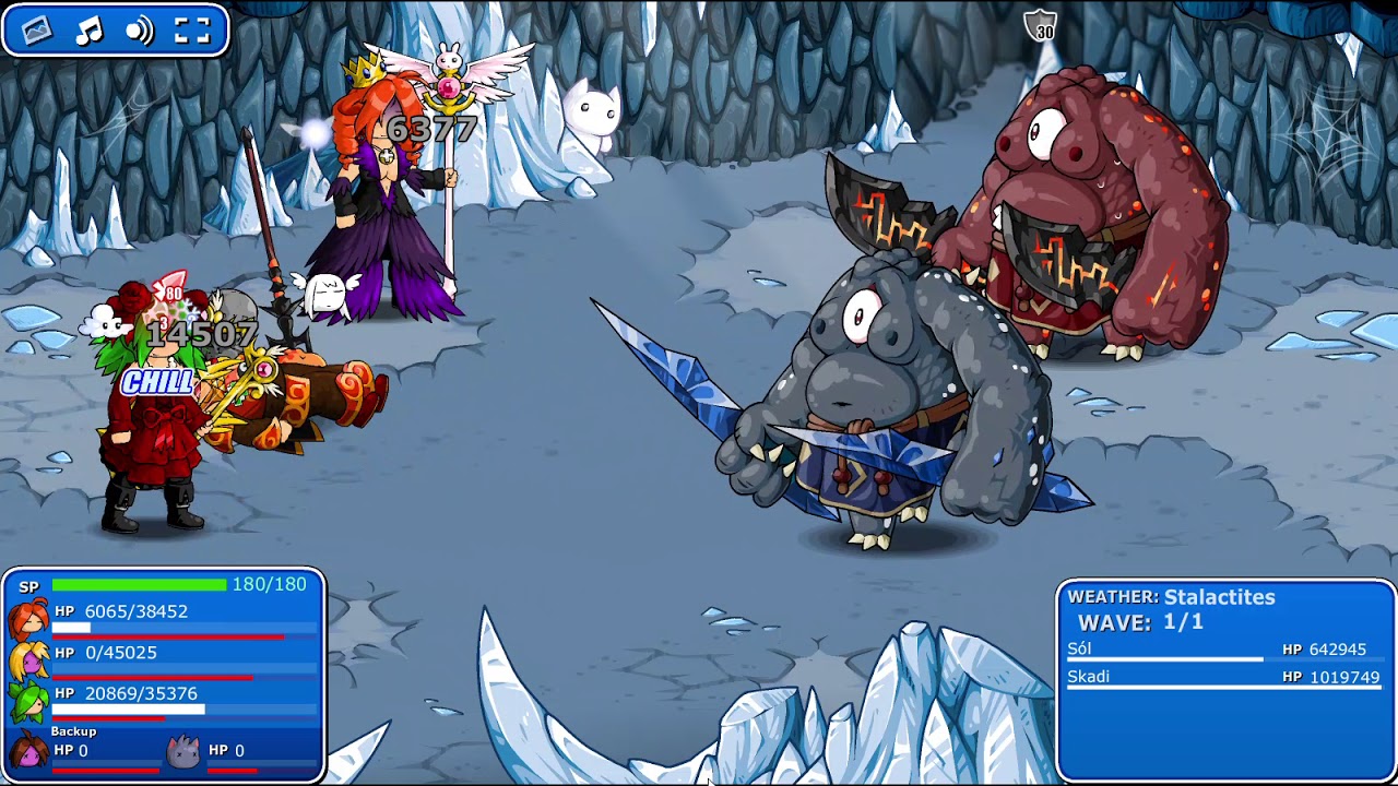 Epic Battle Fantasy 5: Sol & Skadi Super Boss Battle (Epic Difficulty ...