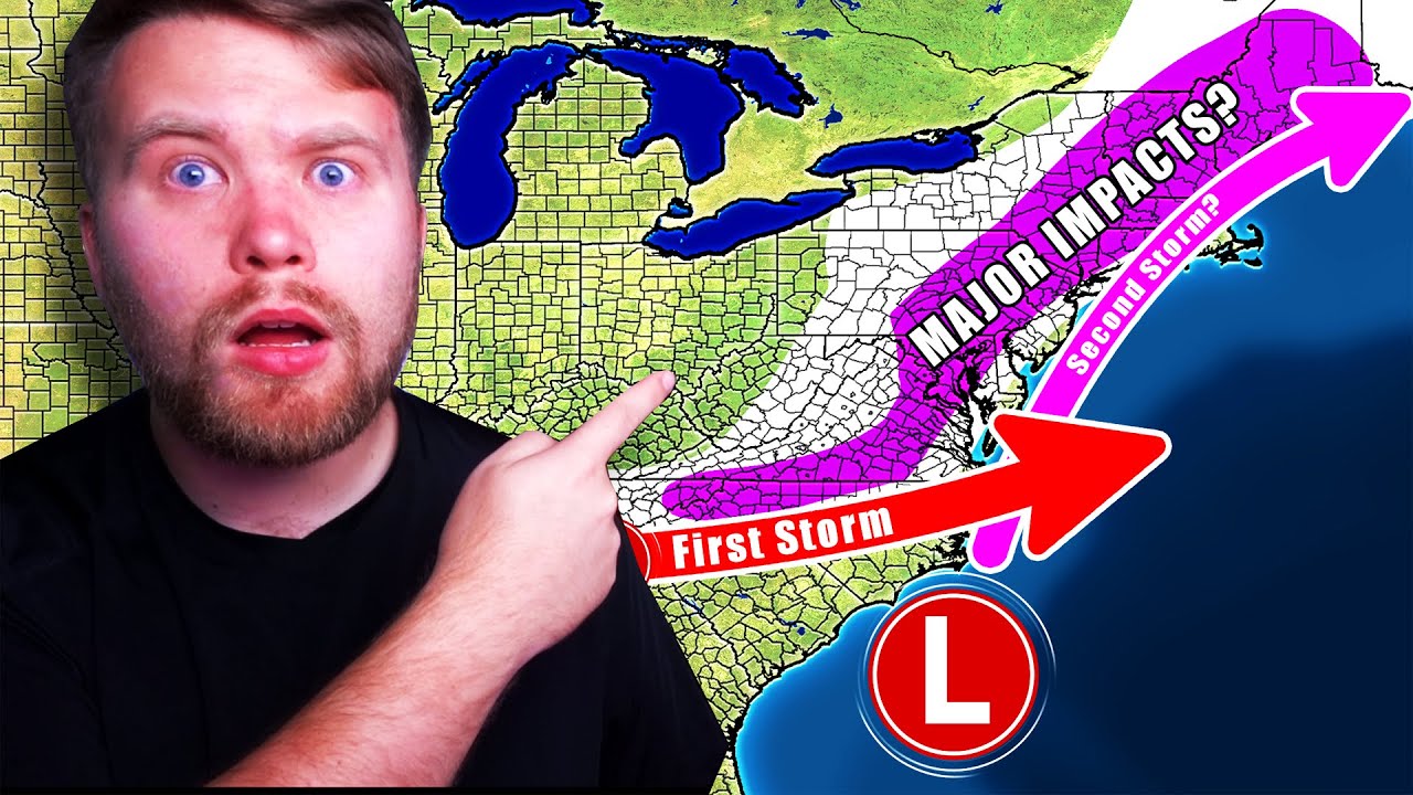 Two MAJOR Winter Storms Coming? - YouTube