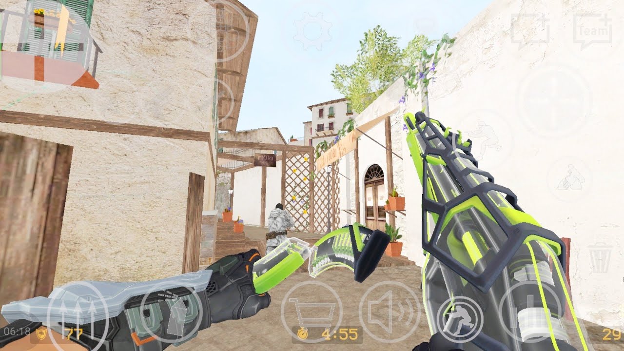 Counter Strike Source Android Valorant RGX Vandal Gameplay - YouTube