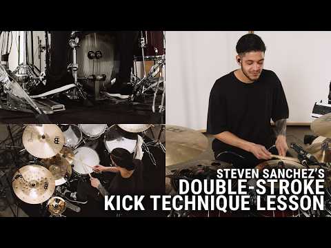 Meinl Cymbals - Steven Sanchez's Double-Stroke Kick Tips & Tricks