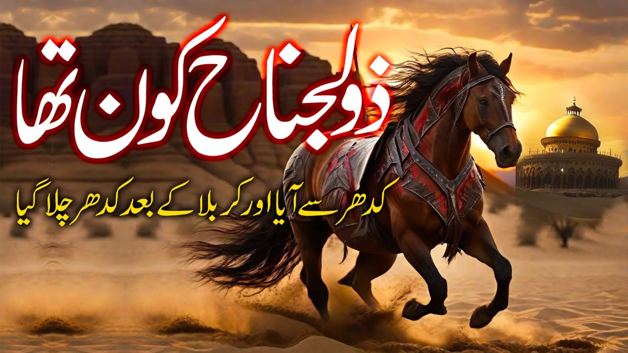 History of Zuljanah | Karbala ka Waqia | zuljanah kahan gaya | Islamic ...