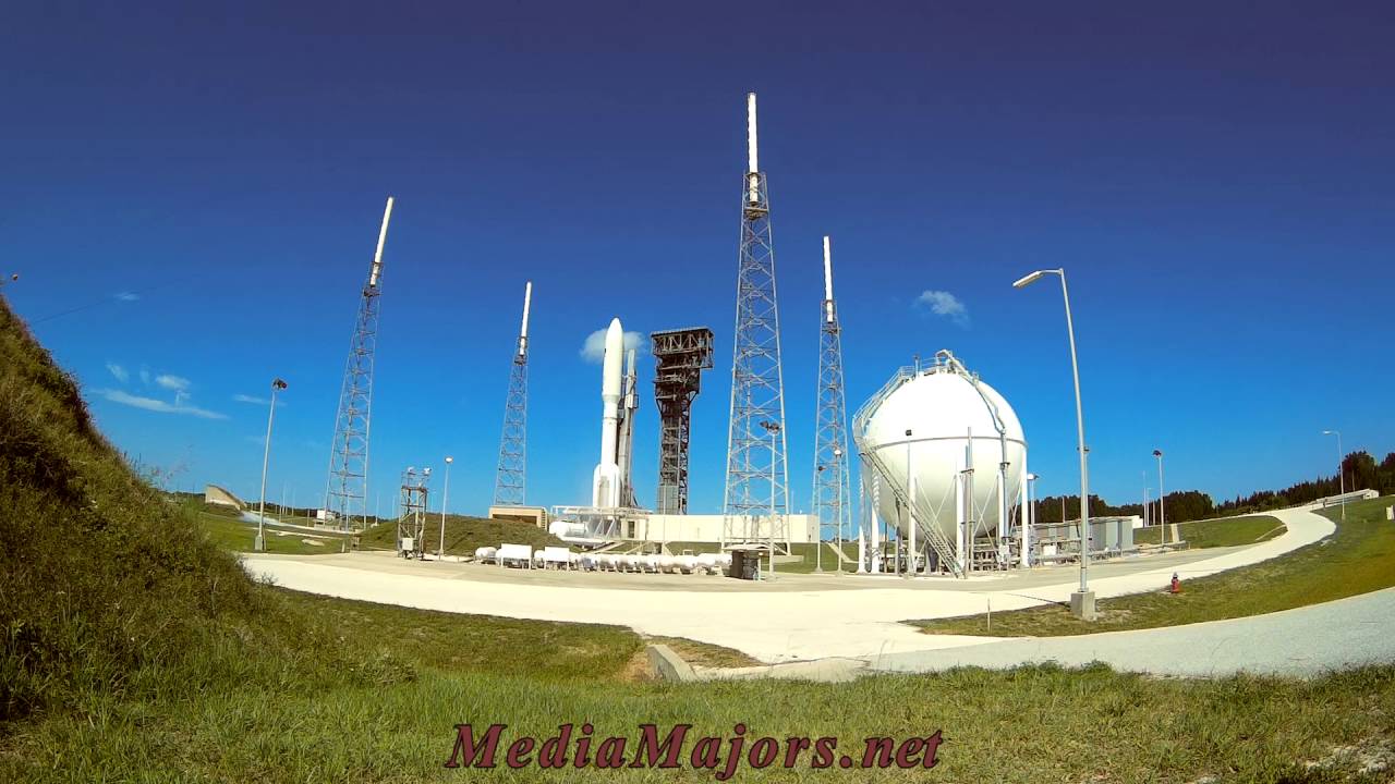 ULA Atlas V Launch Pad Footage 6-24-16 - YouTube