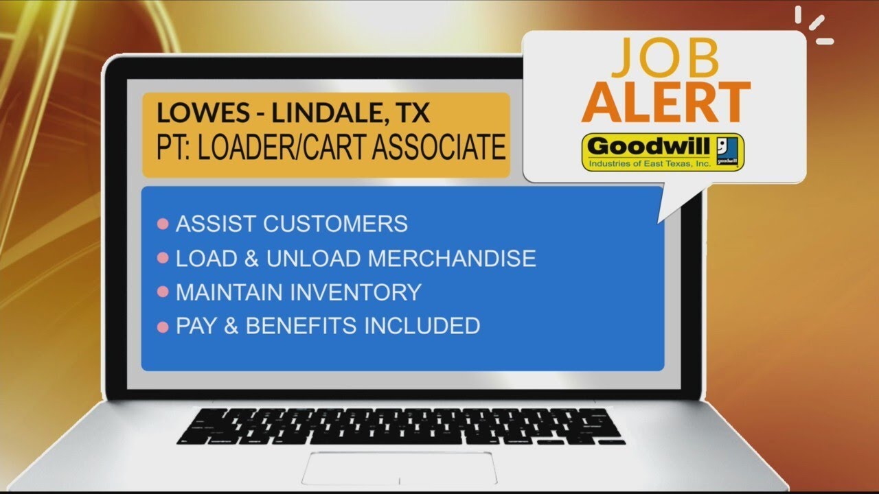 JOB ALERT: Lowe's in Lindale needs a Part Time - Loader/Cart Associate ...
