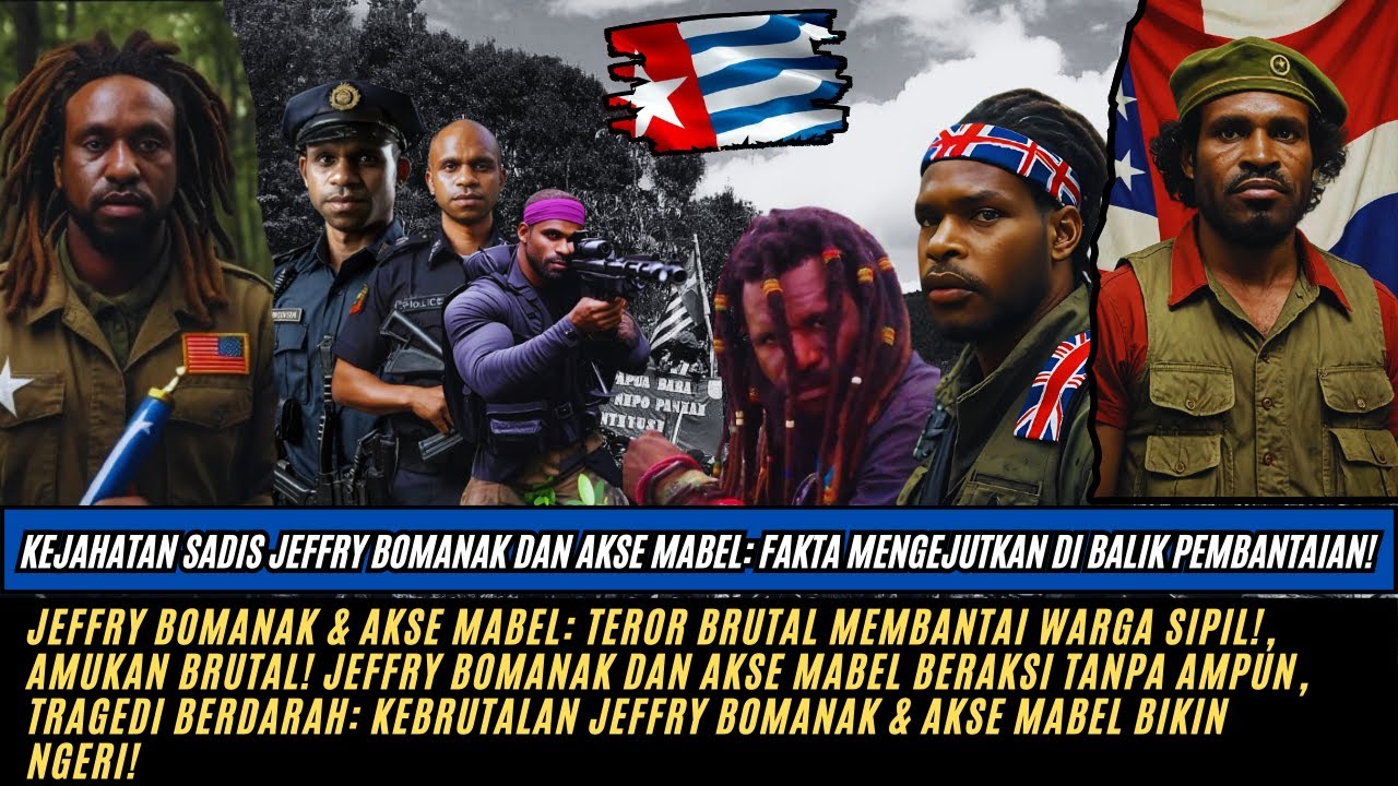 Kejahatan Sadis Jeffry Bomanak dan Akse Mabel: Fakta Mengejutkan di ...