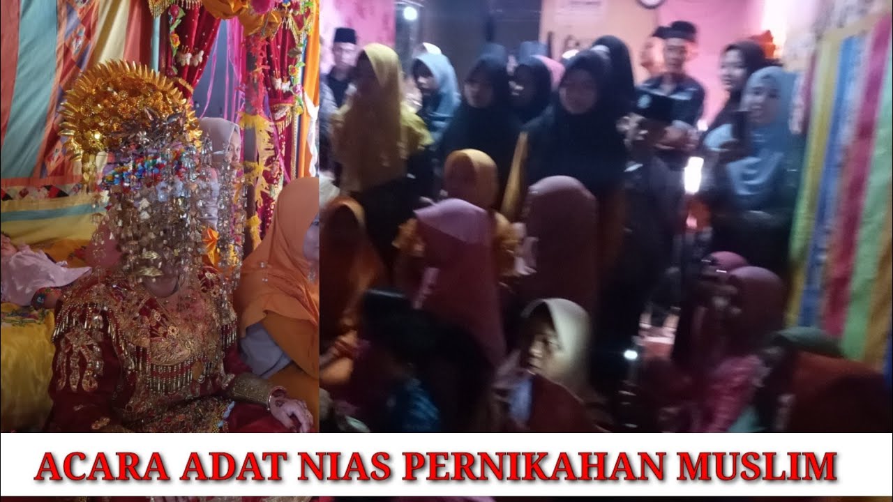 Acara Adat Nias Pernikahan Muslim - YouTube