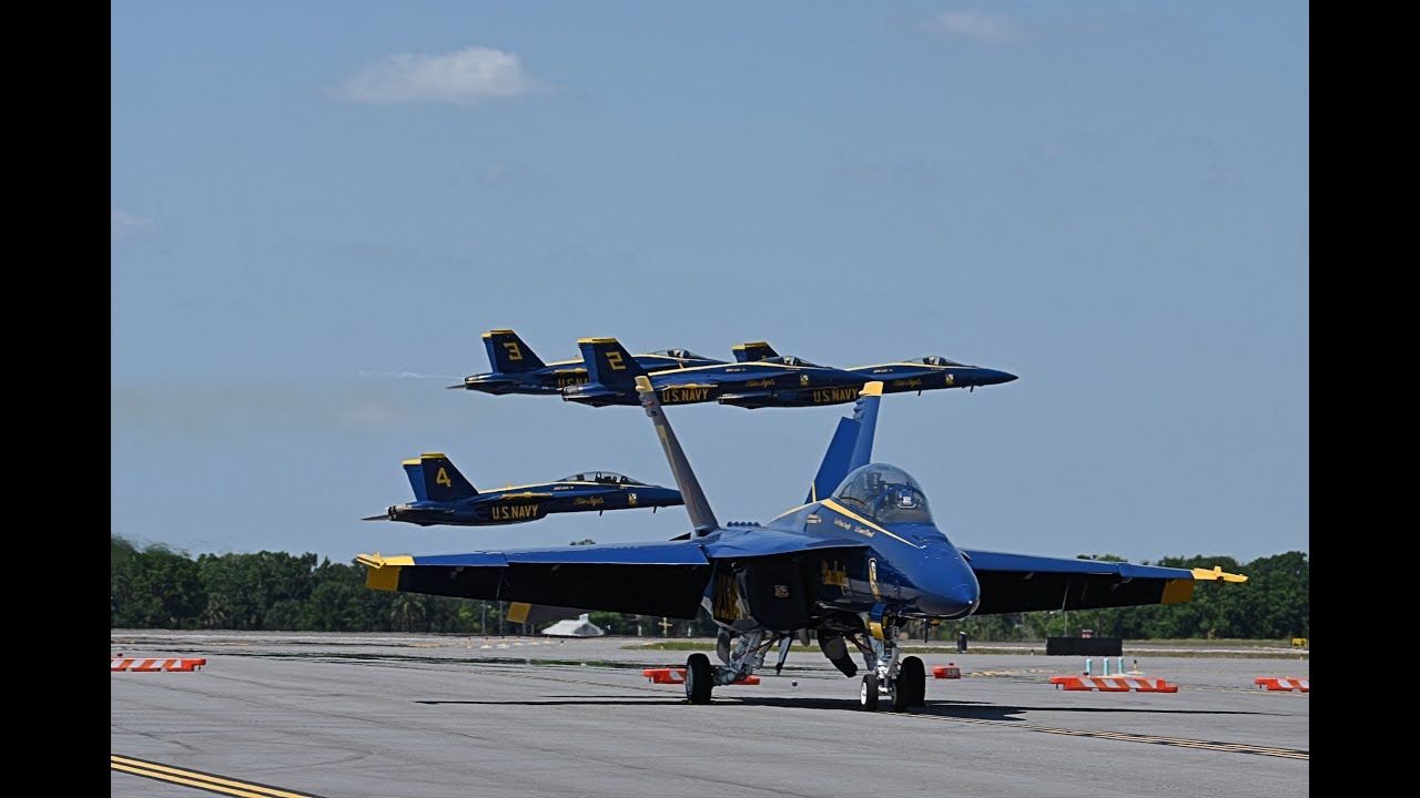 Blue Angels Over Ft. Lauderdale Beach - YouTube