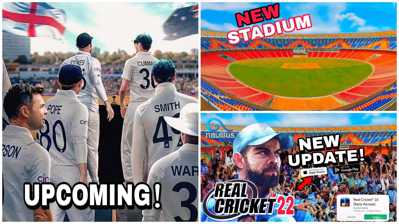 Real cricket 22 | real cricket 22 new update | rc 22 new update | rc22 ...