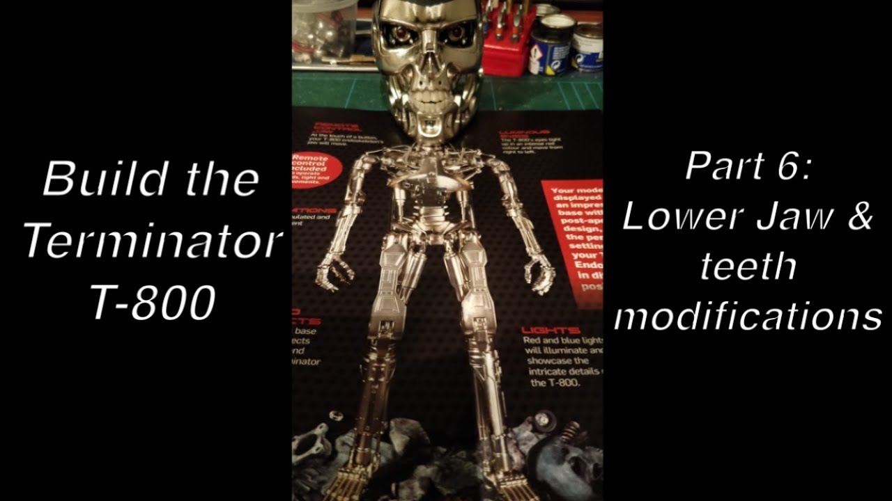 Build the Terminator Agora Models Hachette - T-800" Movie Modifications ...