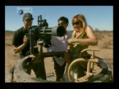 MythBusters - Machine Gun Myth. - YouTube