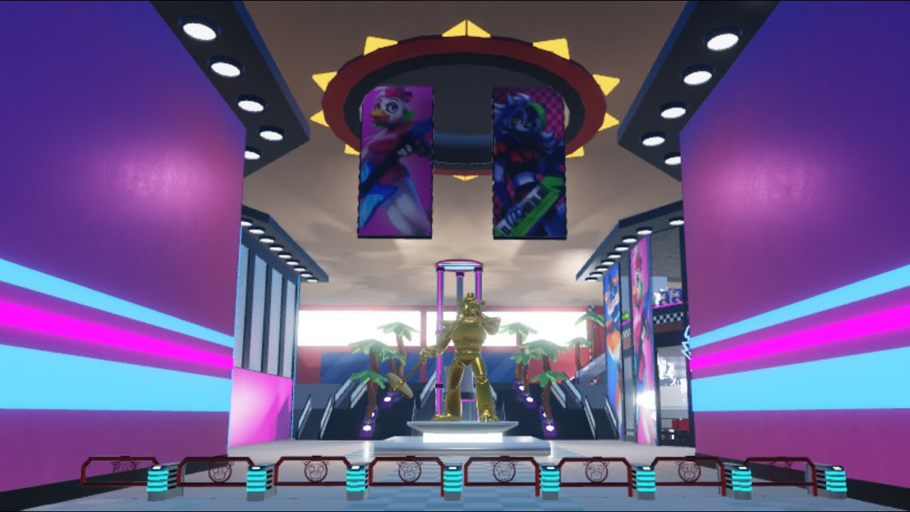 jugando fnaf pizza plex en roblox - YouTube