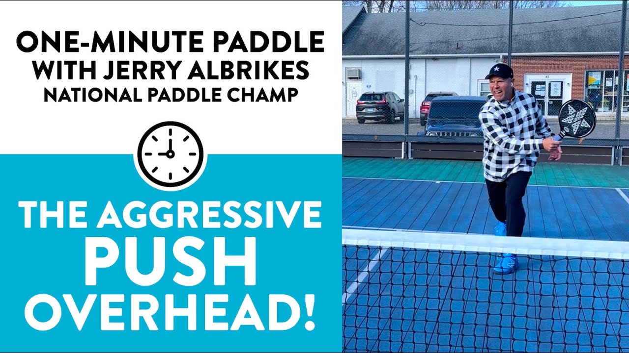 One-Minute Paddle — The Aggressive Push Overhead! - YouTube
