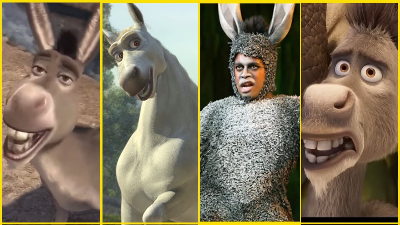 Evolution of Donkey Shrek's Best Friend in Movies & Cartoon(2001-2026 ...