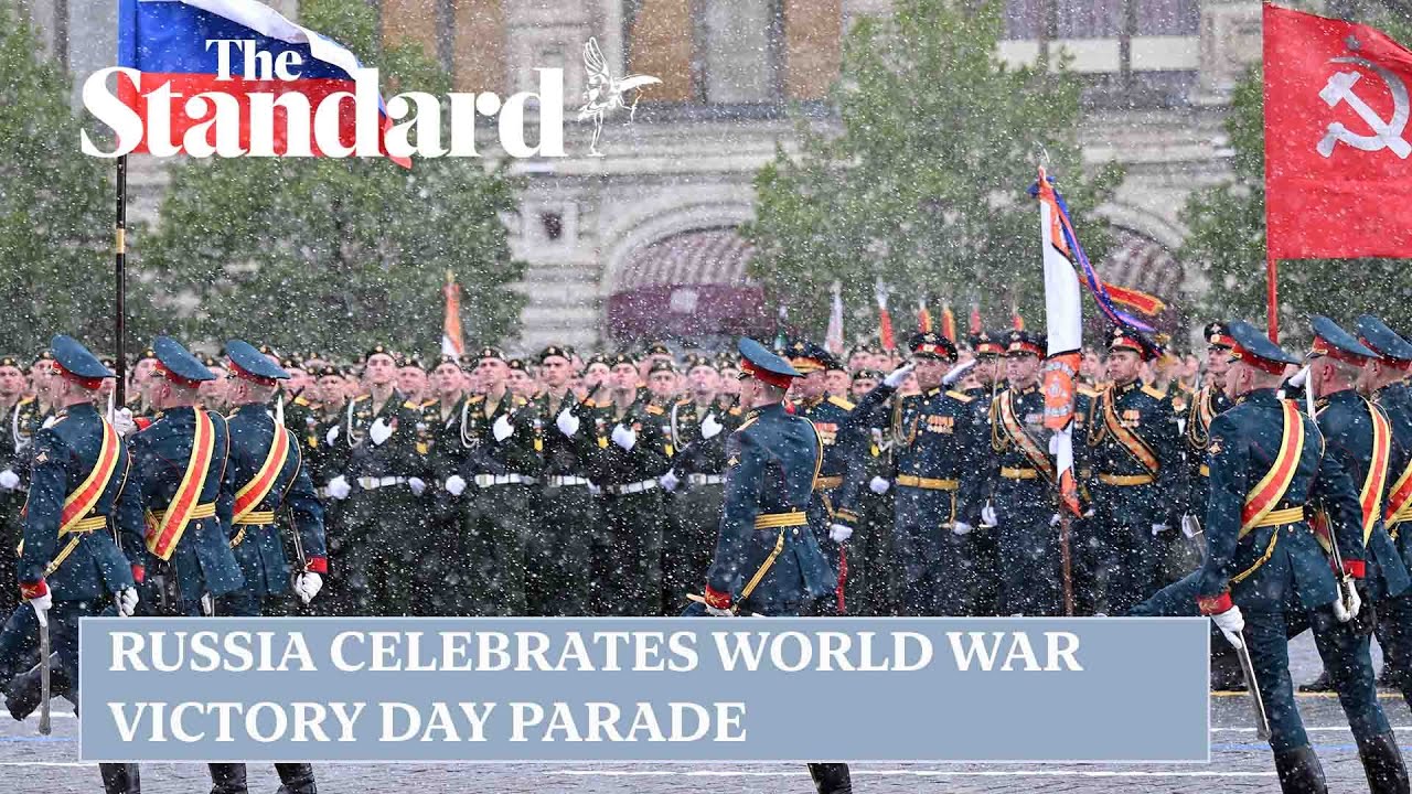 Russia celebrates victory in World War II at Victory Day parade - YouTube