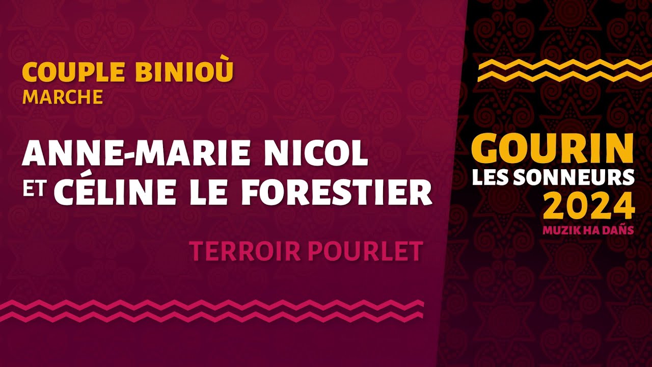 Gourin 2024 - Biniou - Marche : Anne-Marie Nicol et Céline Le Forestier ...