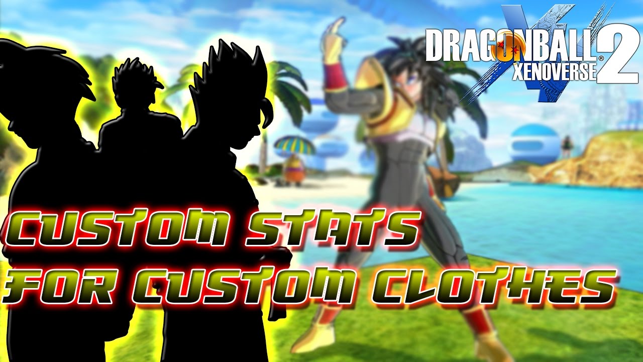 Customize your Stats for Custom Clothing in Xenoverse 2 !! - YouTube