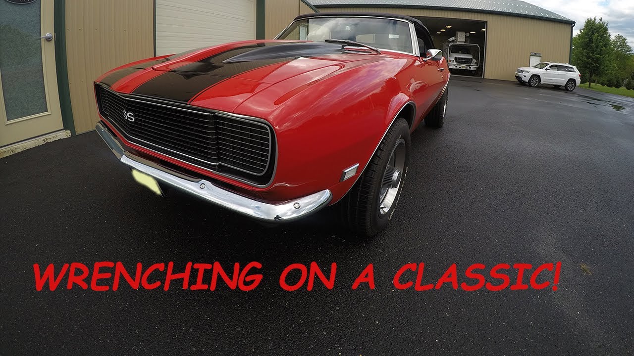 Working on a beautiful classic car! - YouTube