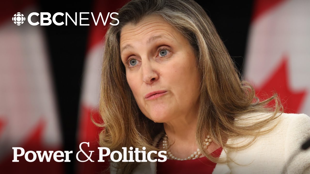 Former deputy PM Chrystia Freeland confirms she's running for Liberal ...