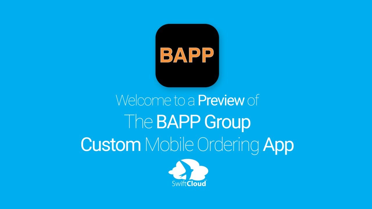 Bapp Group - Mobile App Preview - BAP707W - YouTube