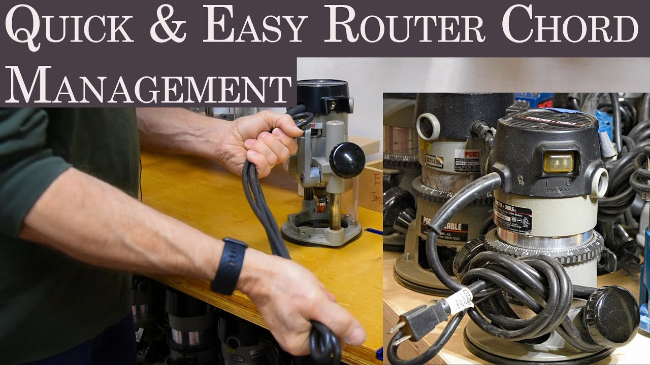 Easy and Quick Power Tool Chord Management - YouTube