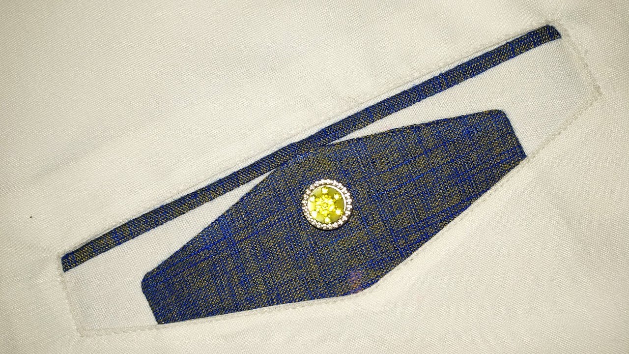 Welt pocket design | How to make welt pocket - YouTube