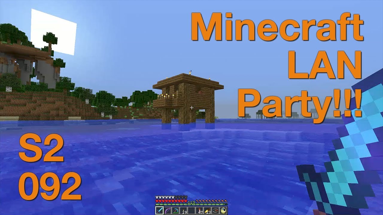 Minecraft LAN Party! 2 Ep. 92 - Witch Wool Farm? - YouTube