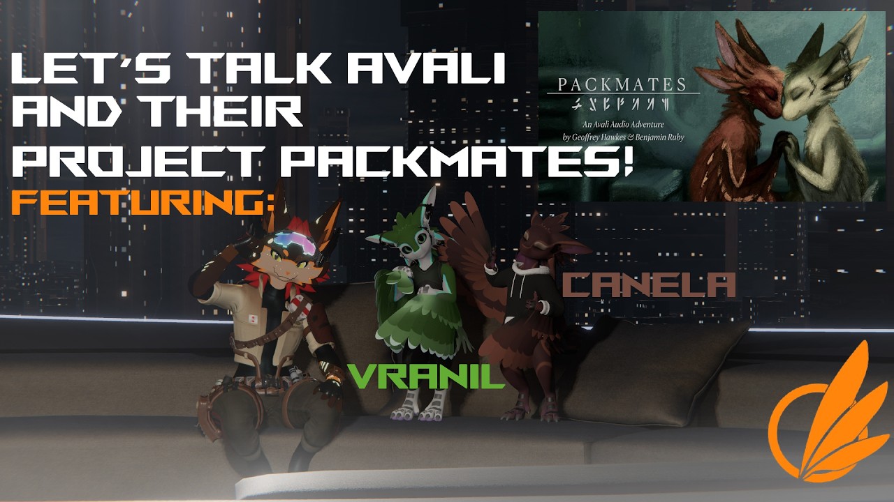Let's talk Avali and Their Project "Packmates" with Vranil and Canela ...
