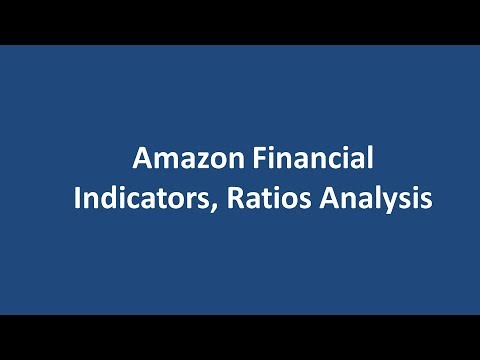 Financial Analysis example in Excel - Amazon Financial Ratios ...