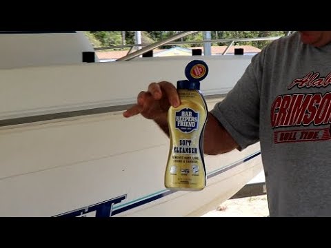 How to Clean Boat and Get Rid of Water stains (Less than $2 ...