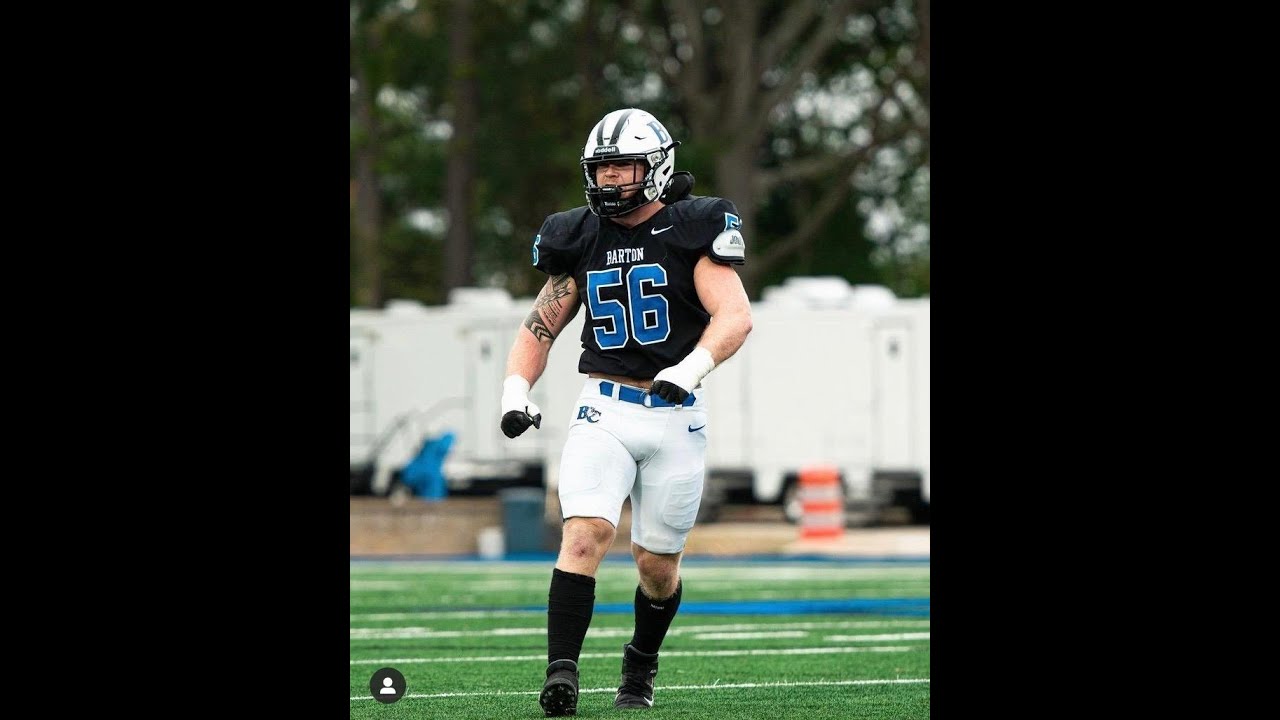 Shane Perry, 2021 Barton College Football Highlights - YouTube