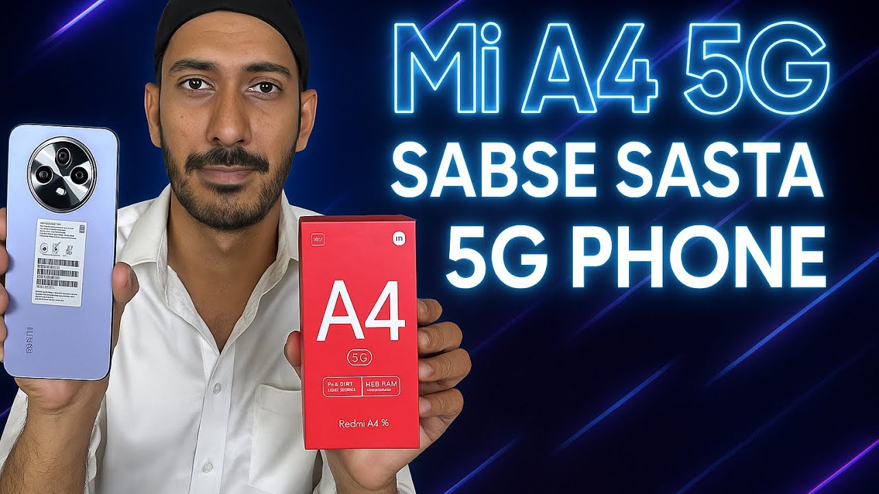 Xiaomi Mi A4 - 5G Network, 50MP Camera, 📸5160mAh 🔋 best smartphone 📱 ...