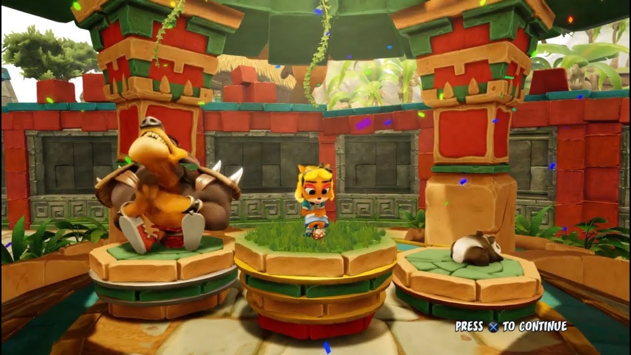 Alice Coco Bandicoot Winning Podium - (Crash Nitro Fueled) - YouTube