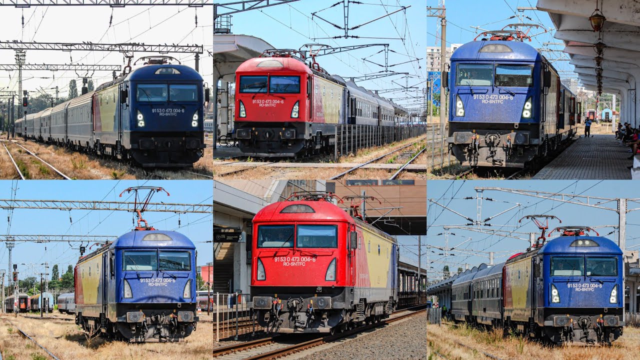 Locomotiva electrică / Electric locomotive Softronic Phoenix 473 004 in ...