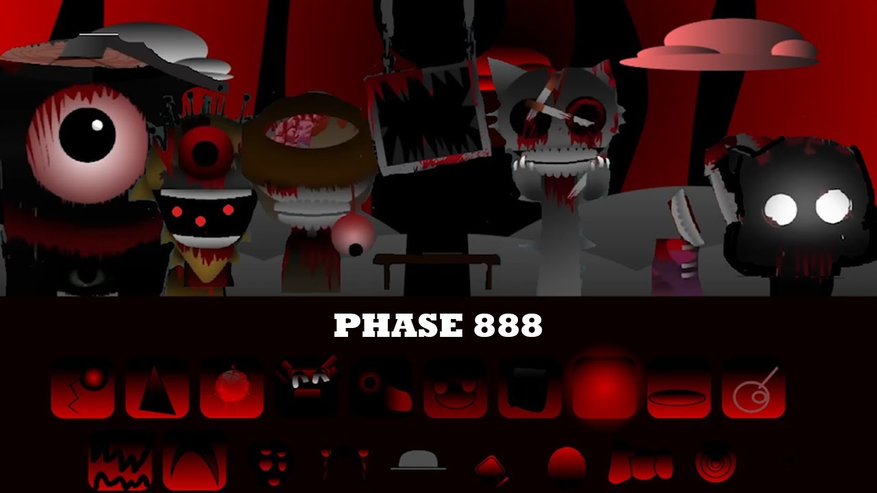 Sprunki Incredibox - HORROR PHASE 888! - YouTube