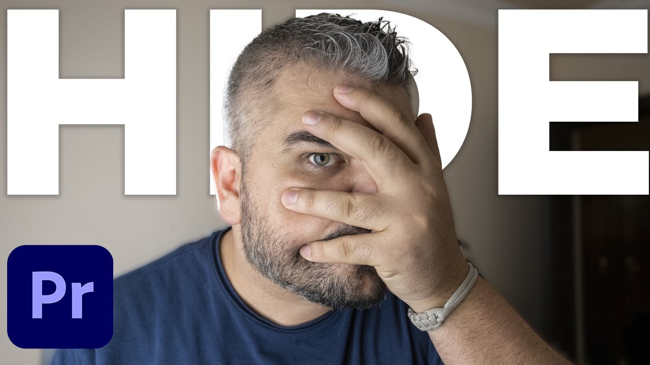 How to HIDE faces and personal information in video - YouTube